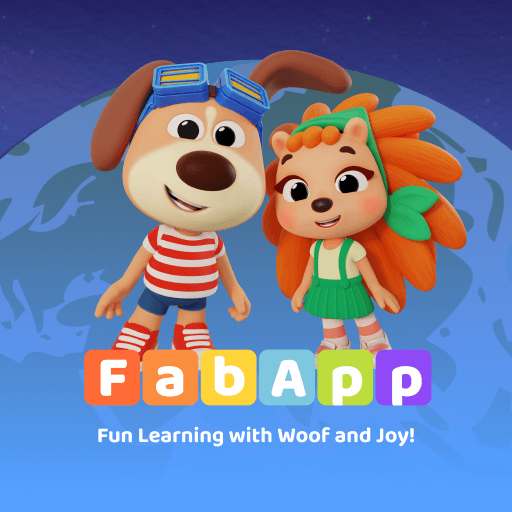 Woof & Joy's universe! | FabApp: fun learning app for kids